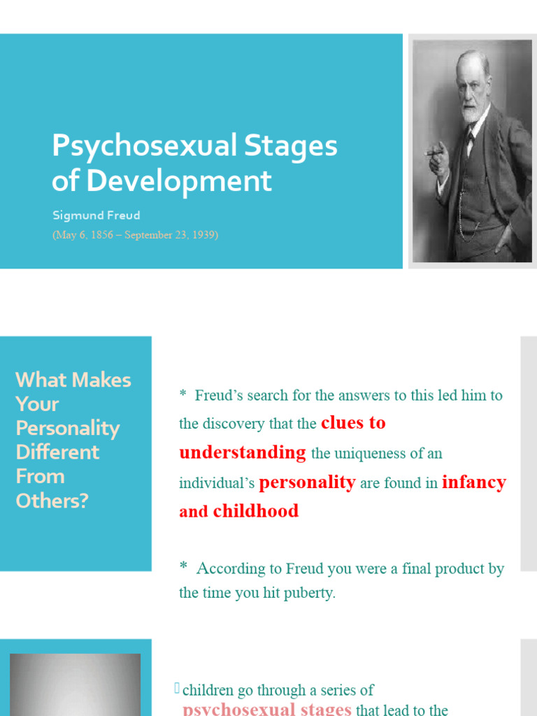 Psychosexual Stages of Development | PDF