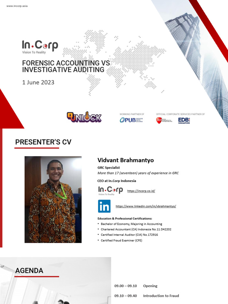 Forensic Accounting And Investigative Auditing Pdf Financial Audit Accounting