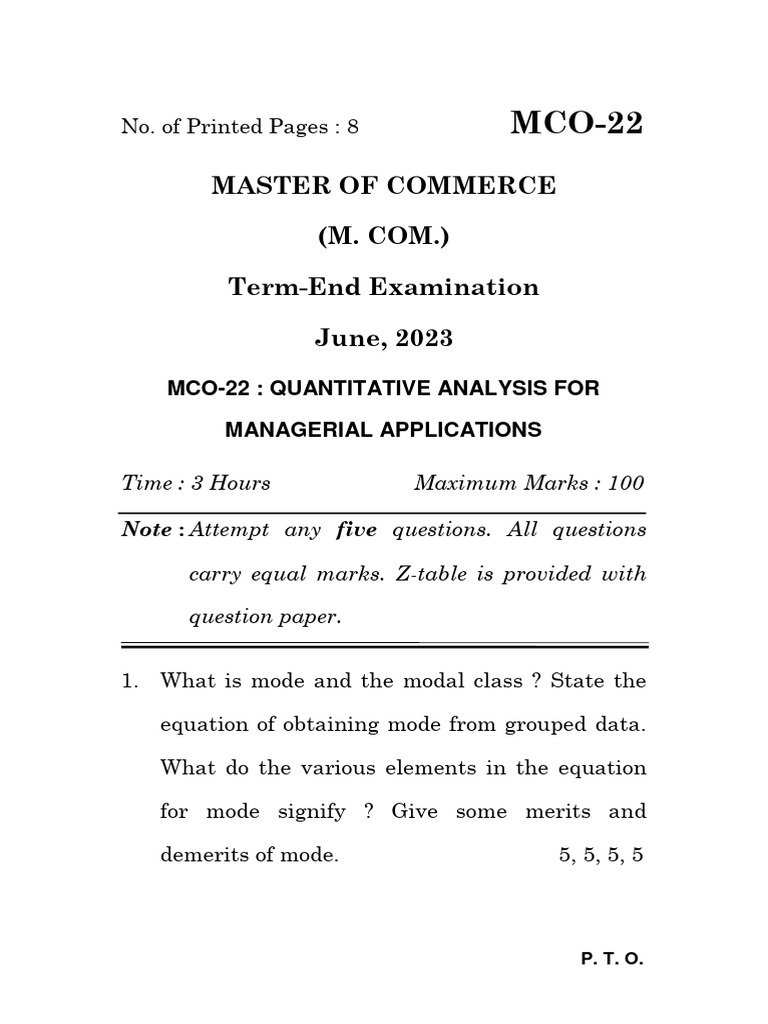 Mco 22 | PDF