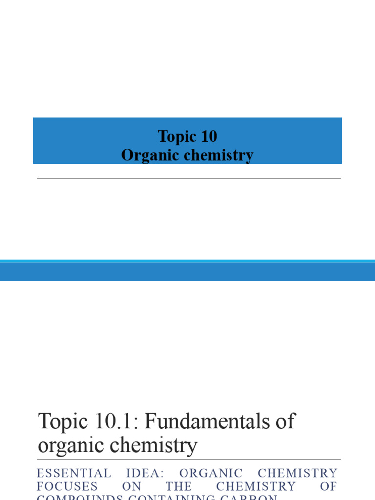 Organic Chemistry Essentials | PDF | Alkane | Alkene