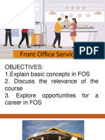 Sequence of Front Office Service | PDF