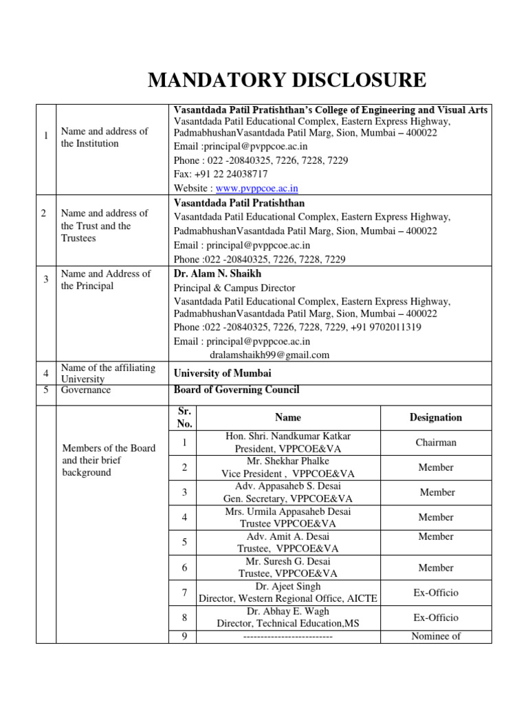 Mandatory Disclosures2021 22 | PDF | Radio Resource Management | 4 G