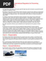COLREG 1972: Maritime Collision Rules | PDF | Water Transport | Shipping