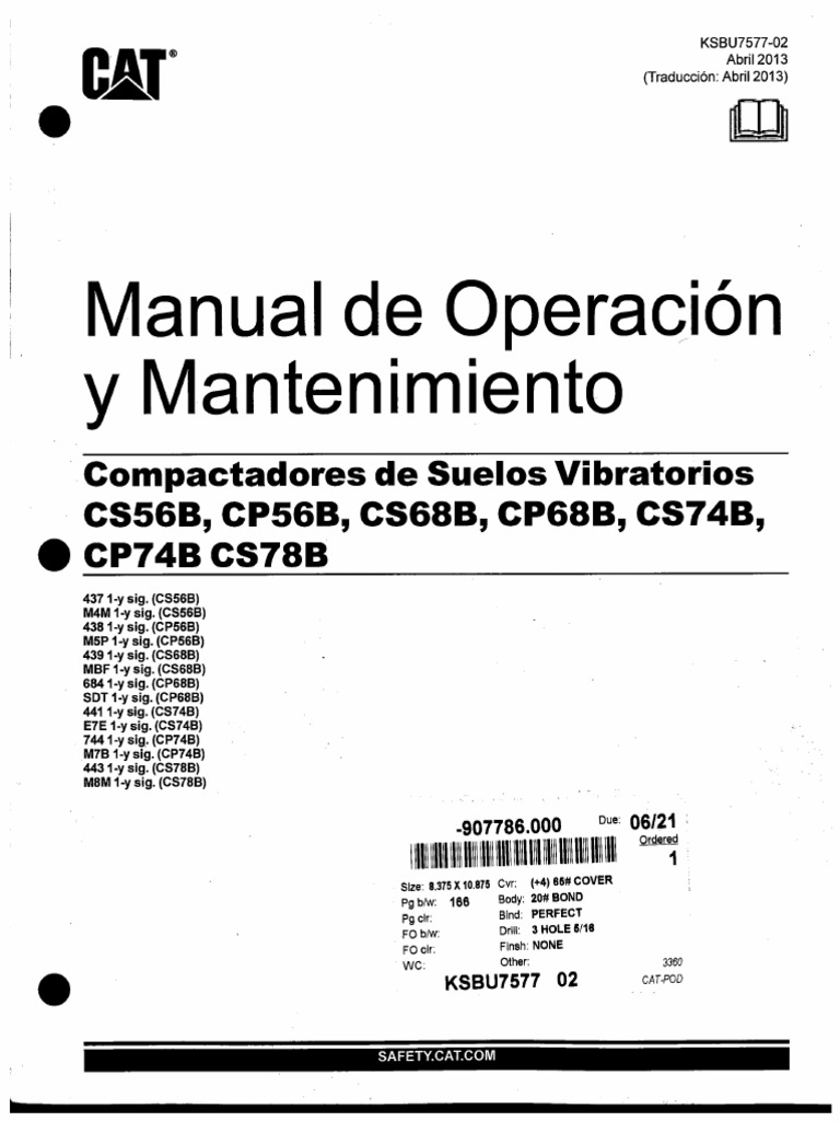 Caterpillar Cs56 | PDF