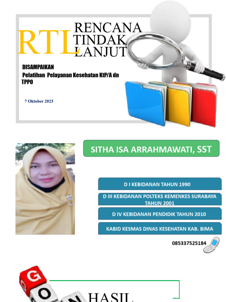 RTL Pelatiahan KtPA Dan TPPO | PDF