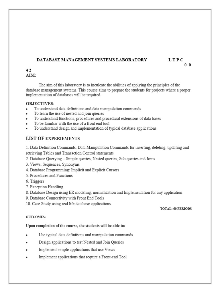 DBMS Query | PDF | Databases | Sql