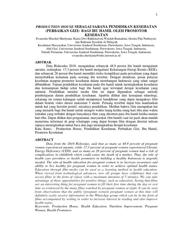 PKM Ai | PDF | Pengembangan Diri