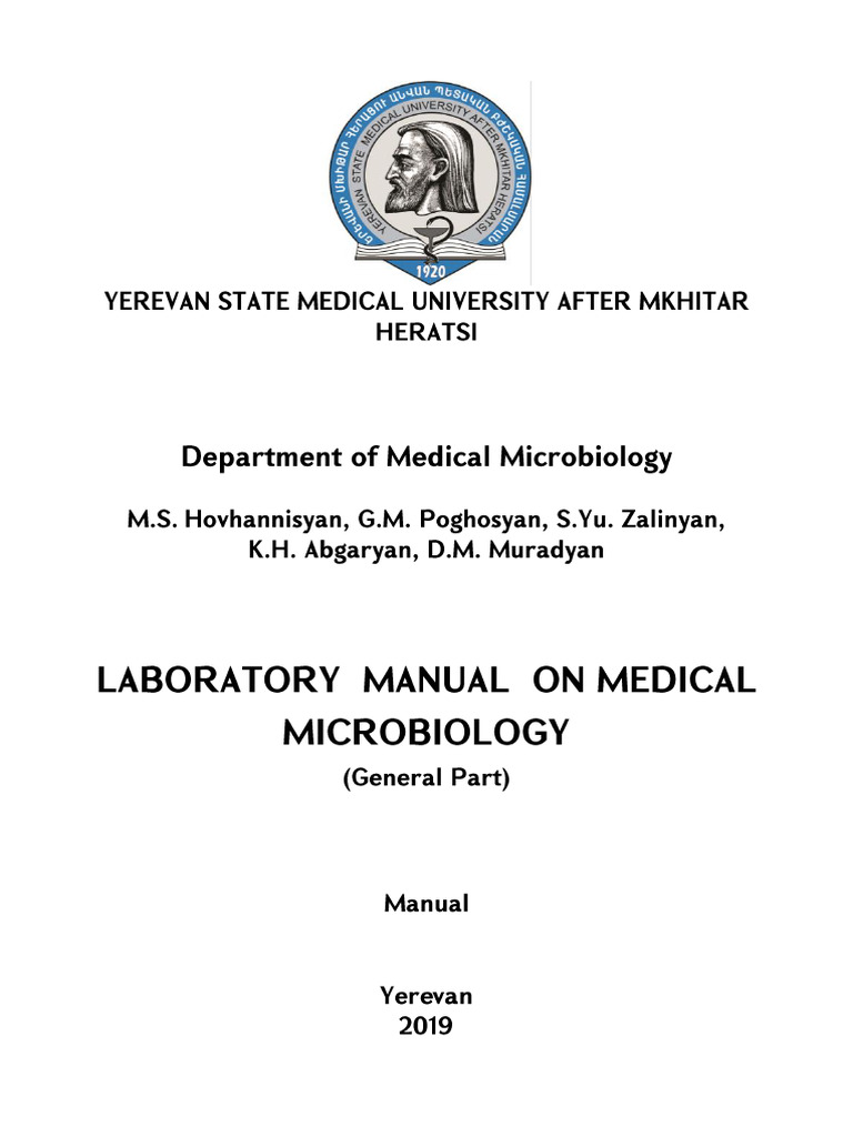 Lab Manual On Medical Microbiology | Download Free PDF | Microscopy ...