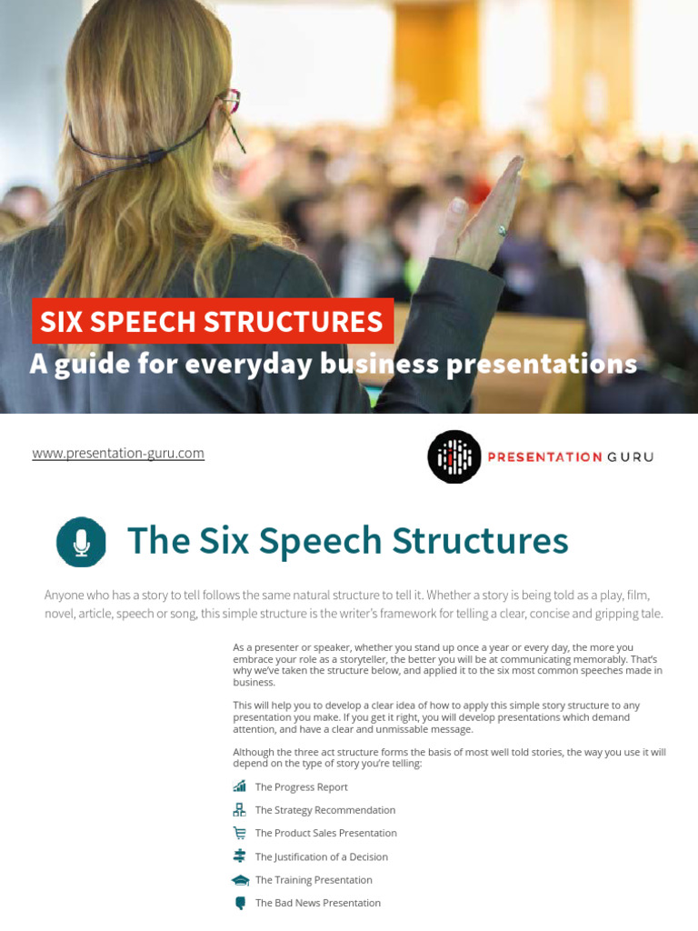 6 Speech Structures Final | Download Free PDF | Cognition