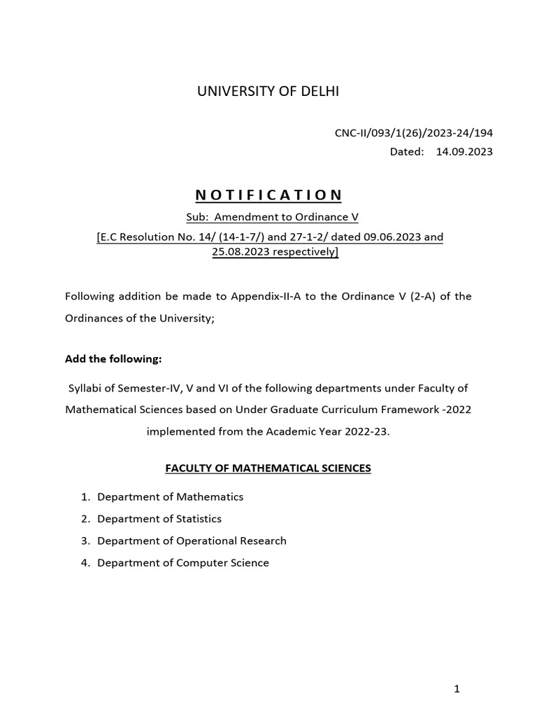 UGCF2022Maths Fourth To Sixth Semester Syllabus | PDF | Group (Mathematics) | Ring (Mathematics)