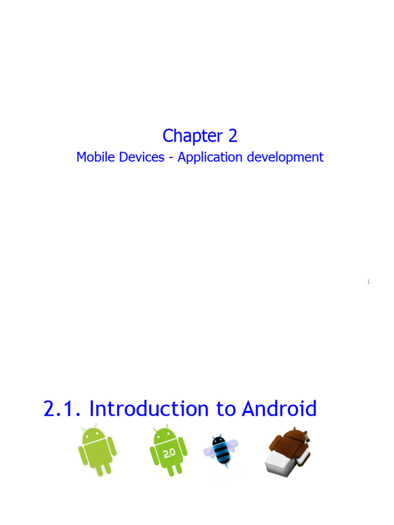 Chapter 21 Pdf Android Operating System Java Programming Language