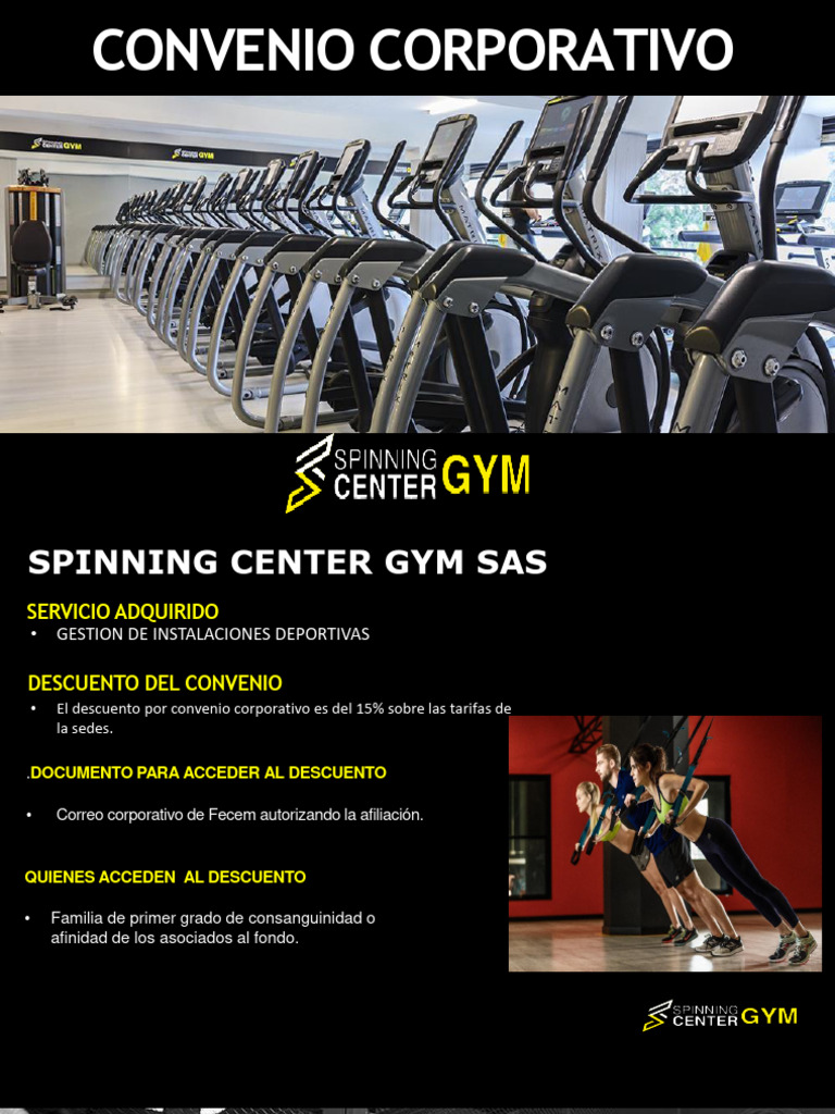 Spinning Center Catalogo | PDF | Crecimiento personal y profesional