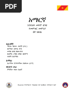 Amharic Basic Writing Skills Course Outline | PDF