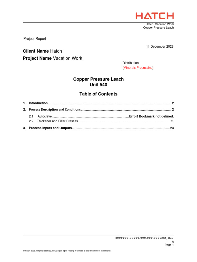 CPL PCL Report | PDF | Filtration | Copper