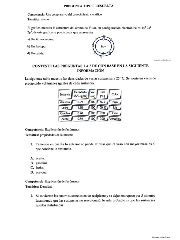 Cartilla para La Preparacion para La Presentacion Del Examen de Estado ICFES - Prueba Saber 11 ...