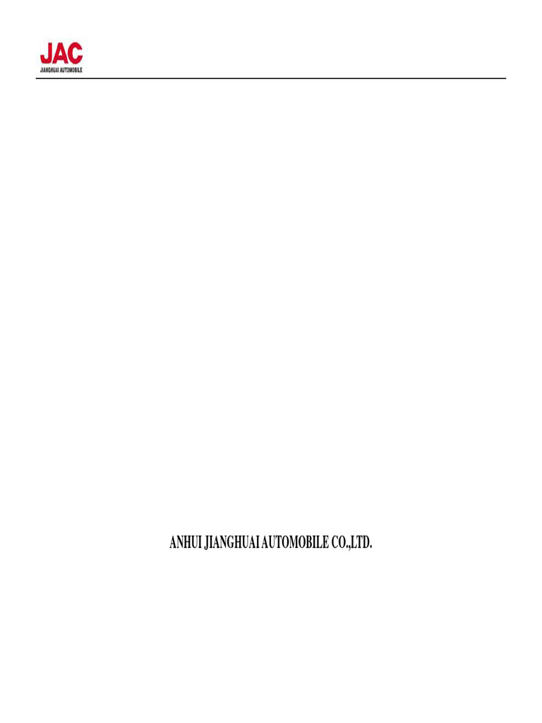 Jac HFC1020 | PDF | Axle | Motor Vehicle