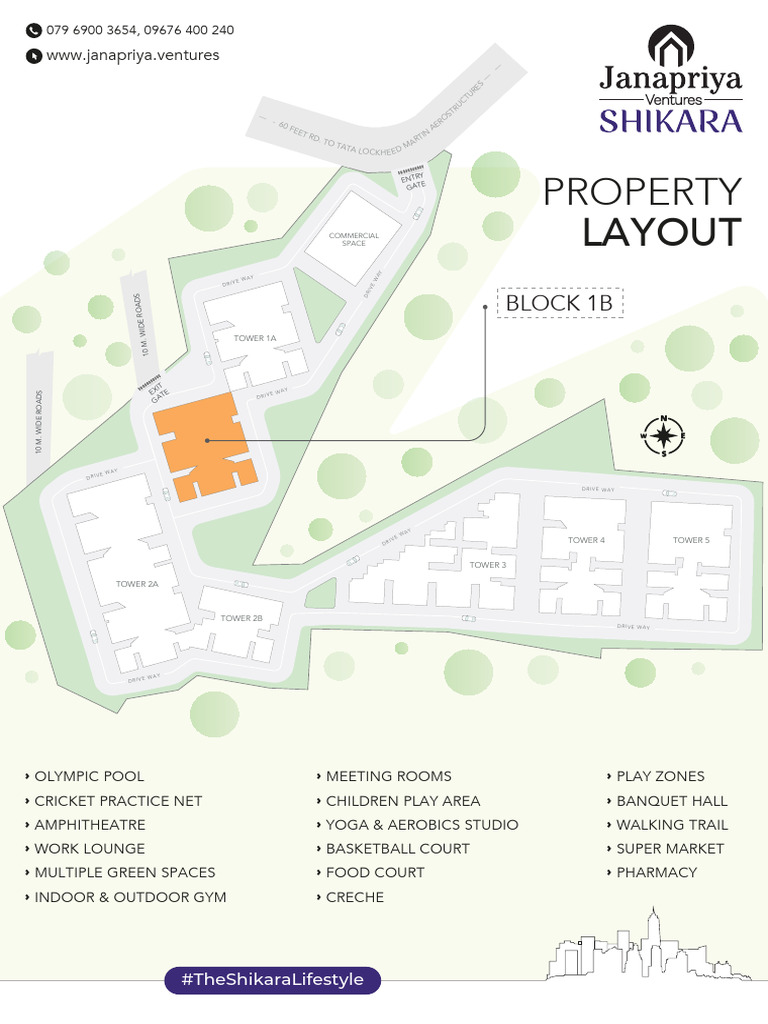 A3 Shikara - 1B Property Layout - June 23 Web | PDF | Home | Buildings ...