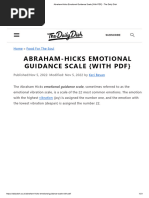 Emotional Vibration Frequency Chart | PDF