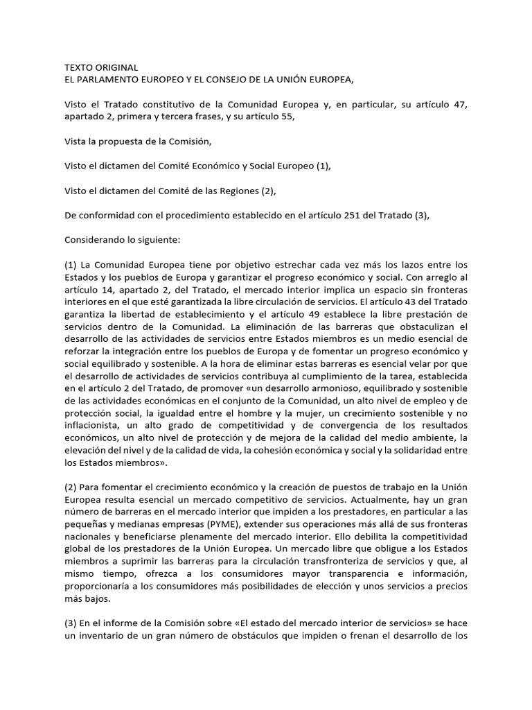 La UE Directive | PDF | Directiva (Unión Europea) | Estado (política)