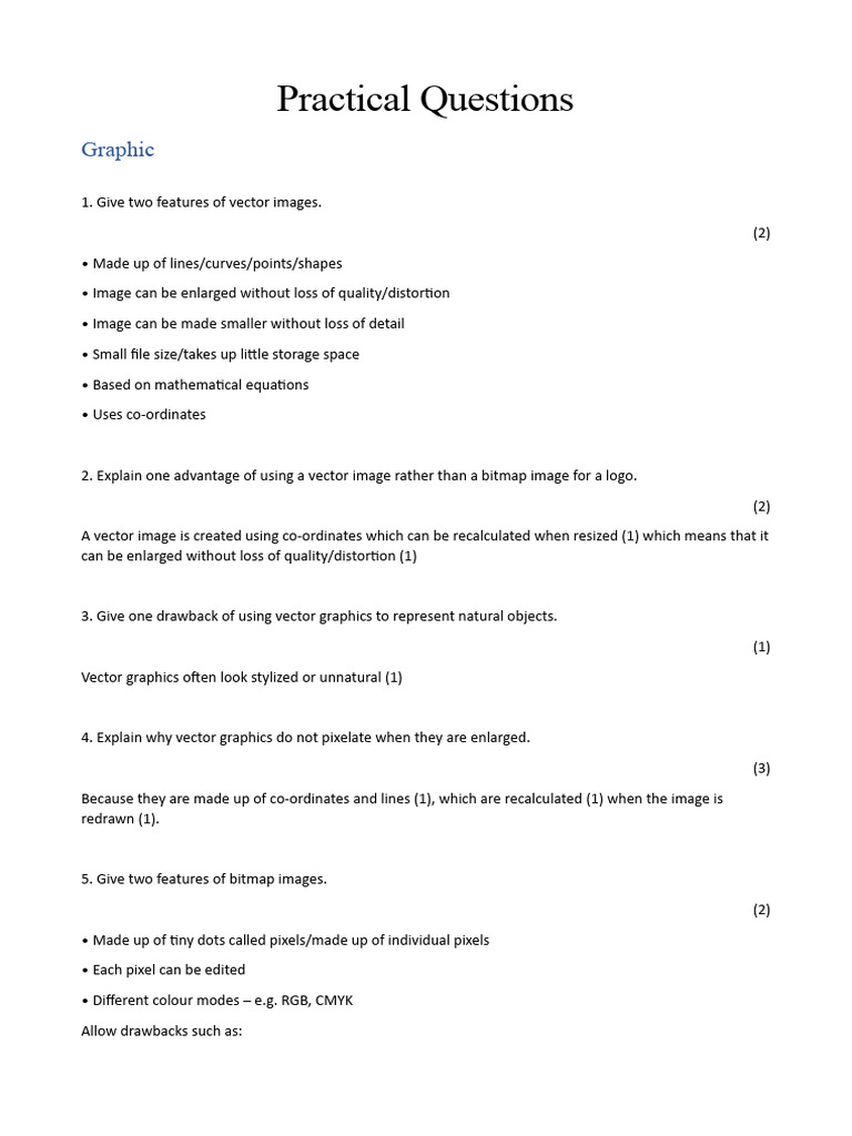 Practical Questions | PDF | Spreadsheet | World Wide Web