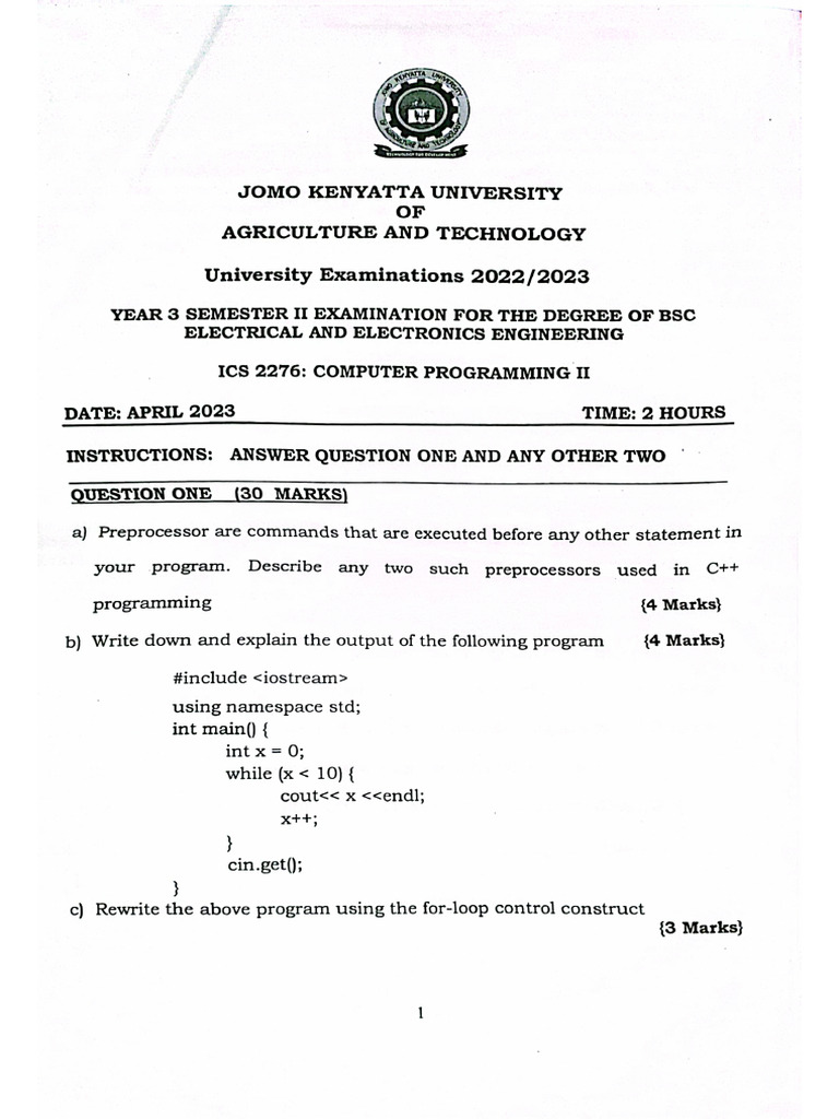 Computer 2 Exam | PDF