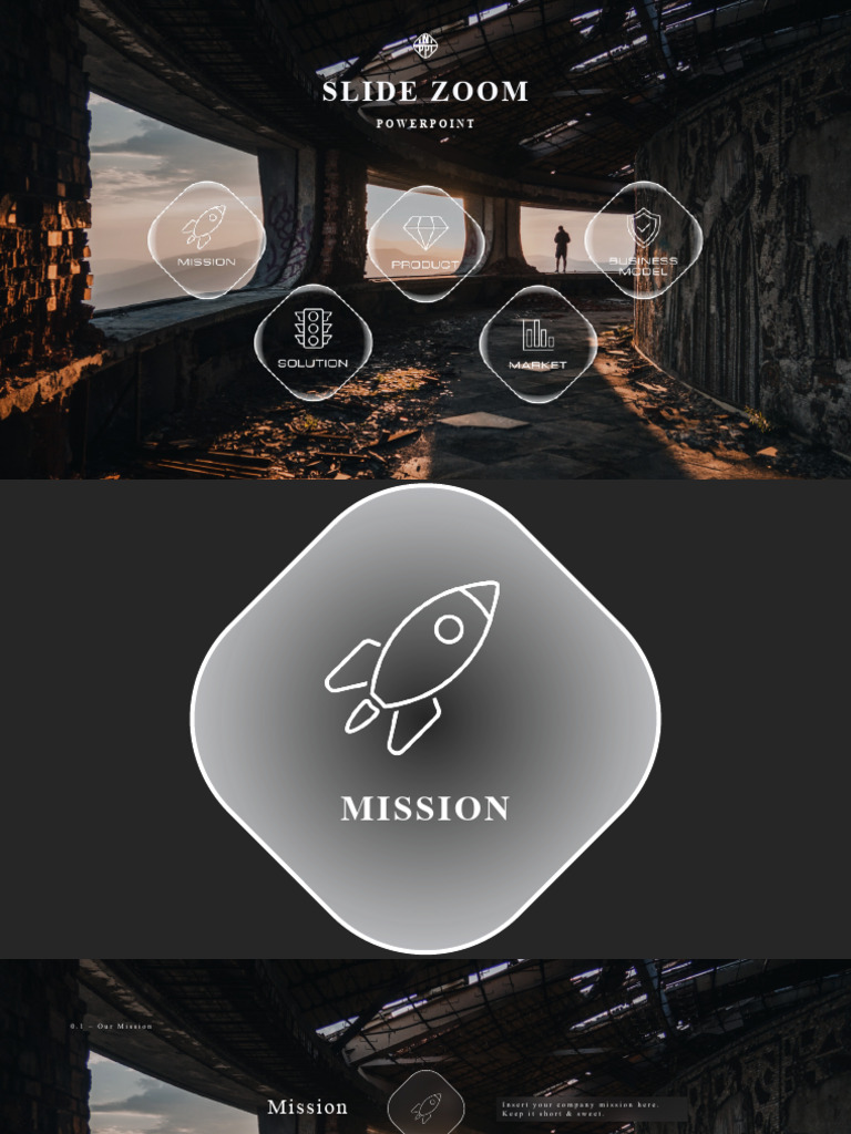 PowerPoint Section Zoom Template | PDF | Business