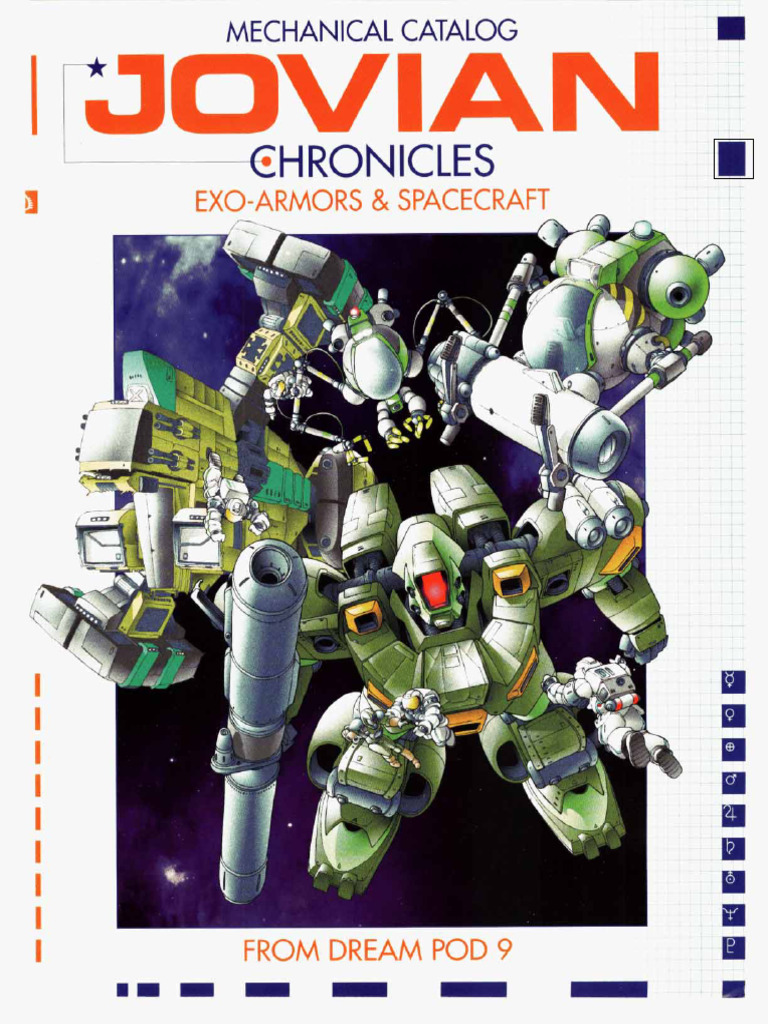 Dp9-303 - Jovian Chronicles - Mechanical Catalog 1 - Exo-Armors & Spacecraft | PDF | Technology ...