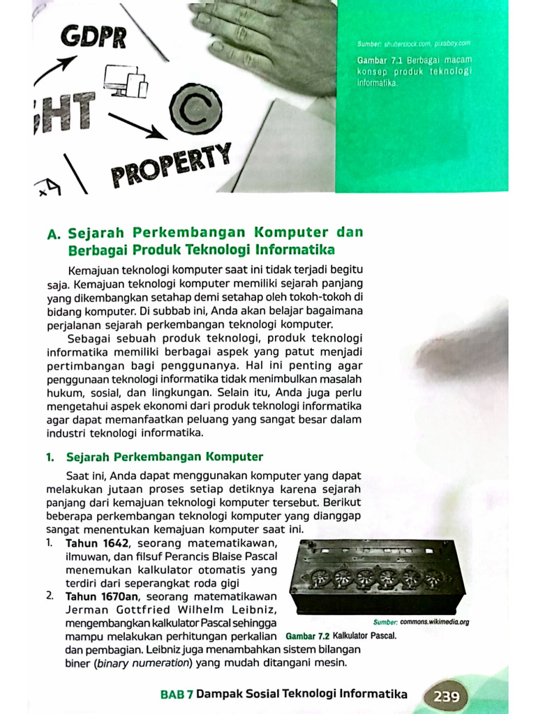Sejarah Perkembangan Komputer Dan Berbagai Produk Teknologi Informatika ...
