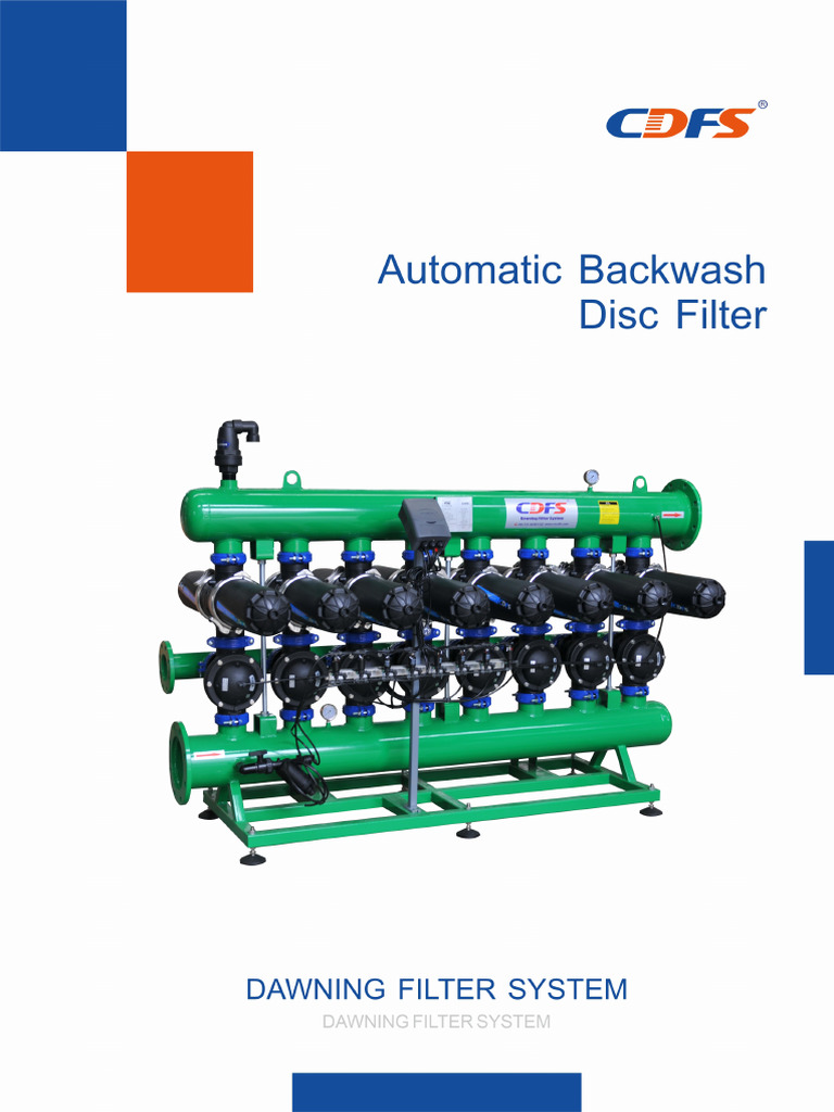 2023 Automatic Disc Filter | PDF