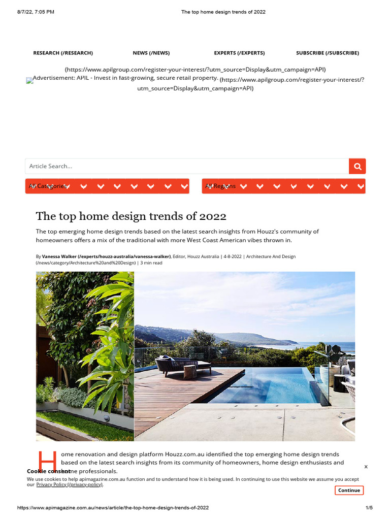 2022 Home Design Trends Revealed | PDF | Bathroom | Home