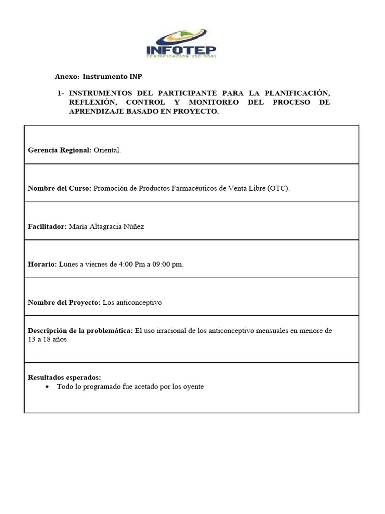 ABP. Grupo 1 Veronica | PDF | Control de la natalidad