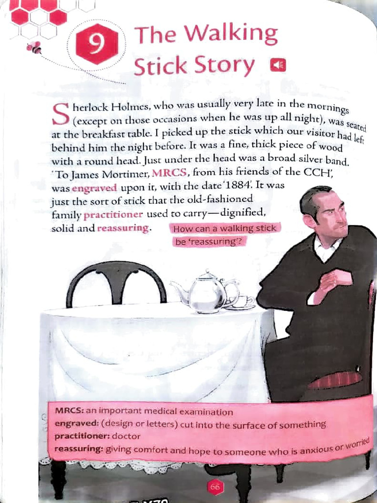 Walking Stick Story | PDF | Sherlock Holmes | Dr. Watson
