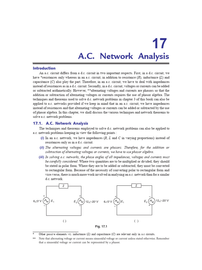 Network Theorem - AC | PDF | Metrology | Electronic Engineering