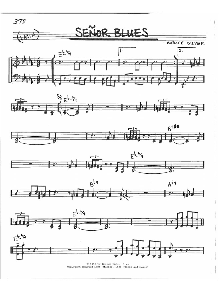 Senor Blues | PDF