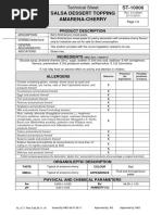Seven Oceans Emergency Food Ration 500 G Data Sheet: Country Approval ...