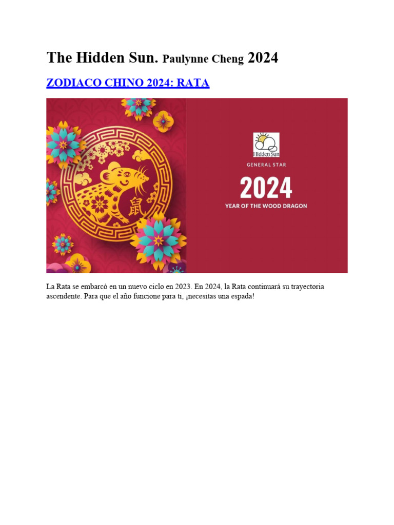 The Hidden Sun 2024 | PDF | Liderazgo | Pensamiento