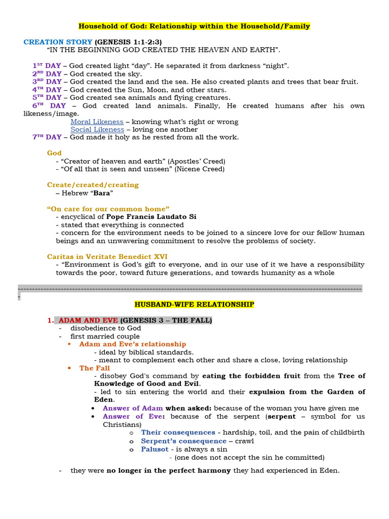 Religious and Values Education (Grade 11 STEM - 1st Semester) | PDF ...
