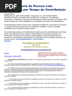 Lei 8213 Atualizada 2025 Resumo | PDF