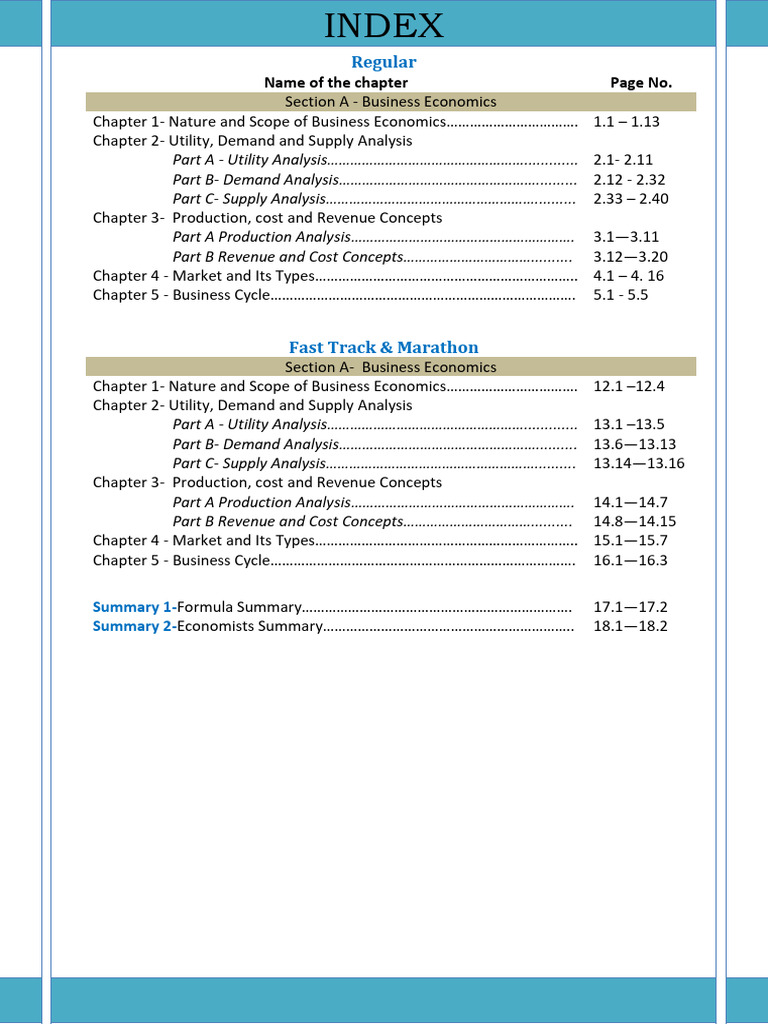 CA Foundation Book | PDF | Utility | Economics