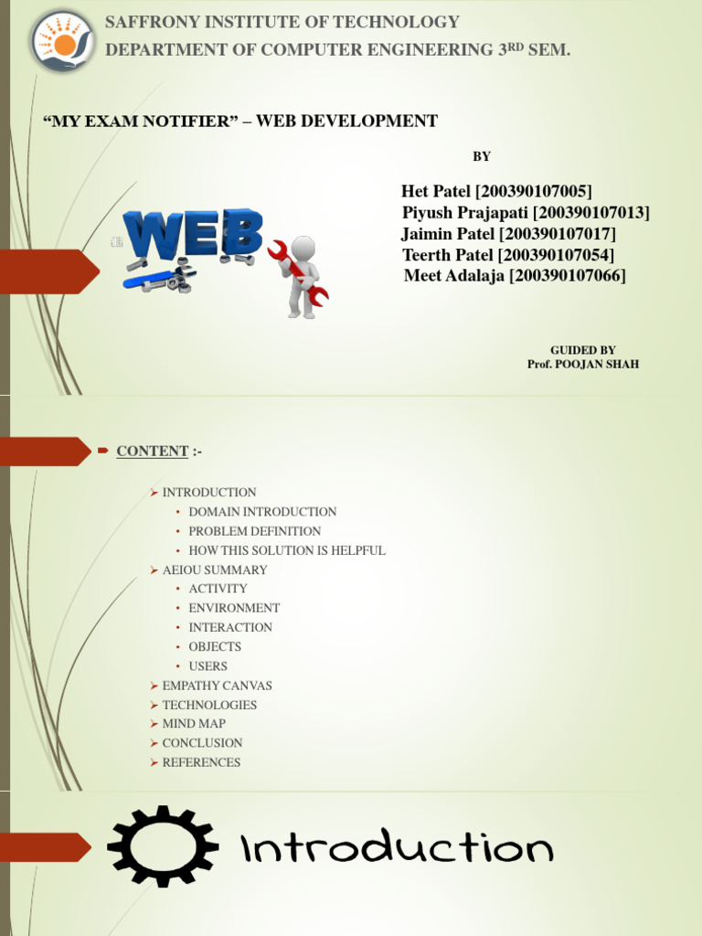 Presentation (2) (Autosaved) | PDF | World Wide Web | Internet & Web