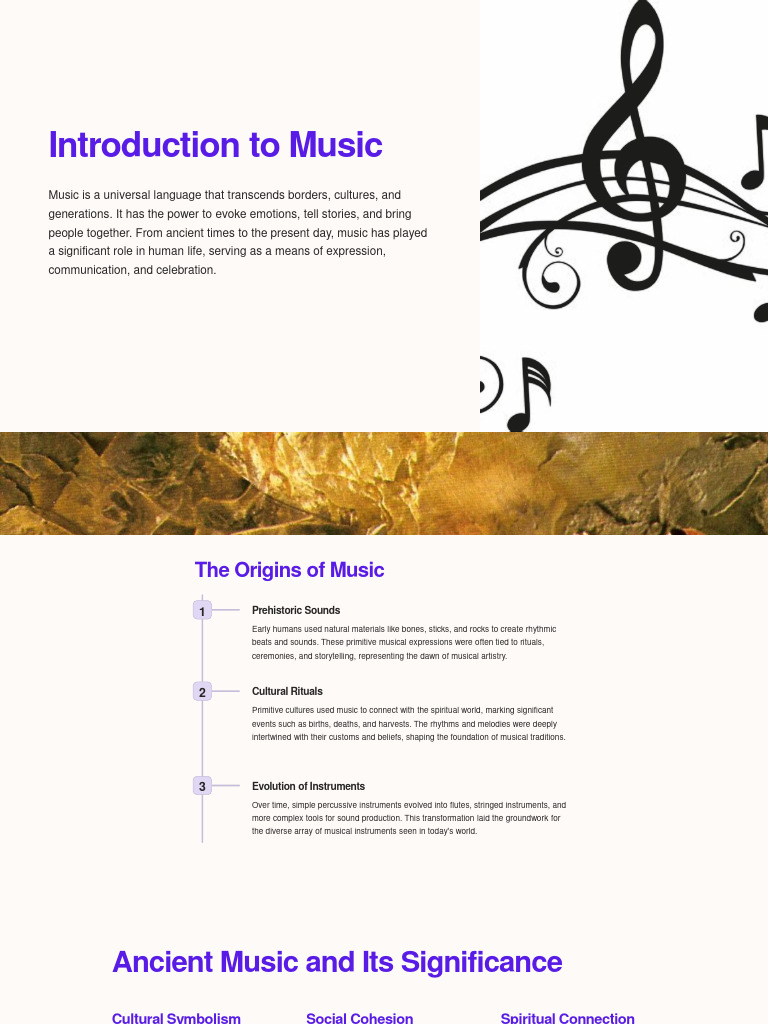 Introduction To Music | PDF