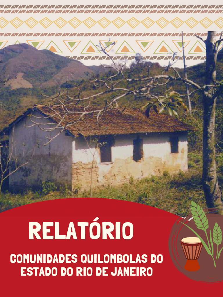 Relatorio Quilombos RJ Pedro Rebelo | PDF | Escravidão | Estado