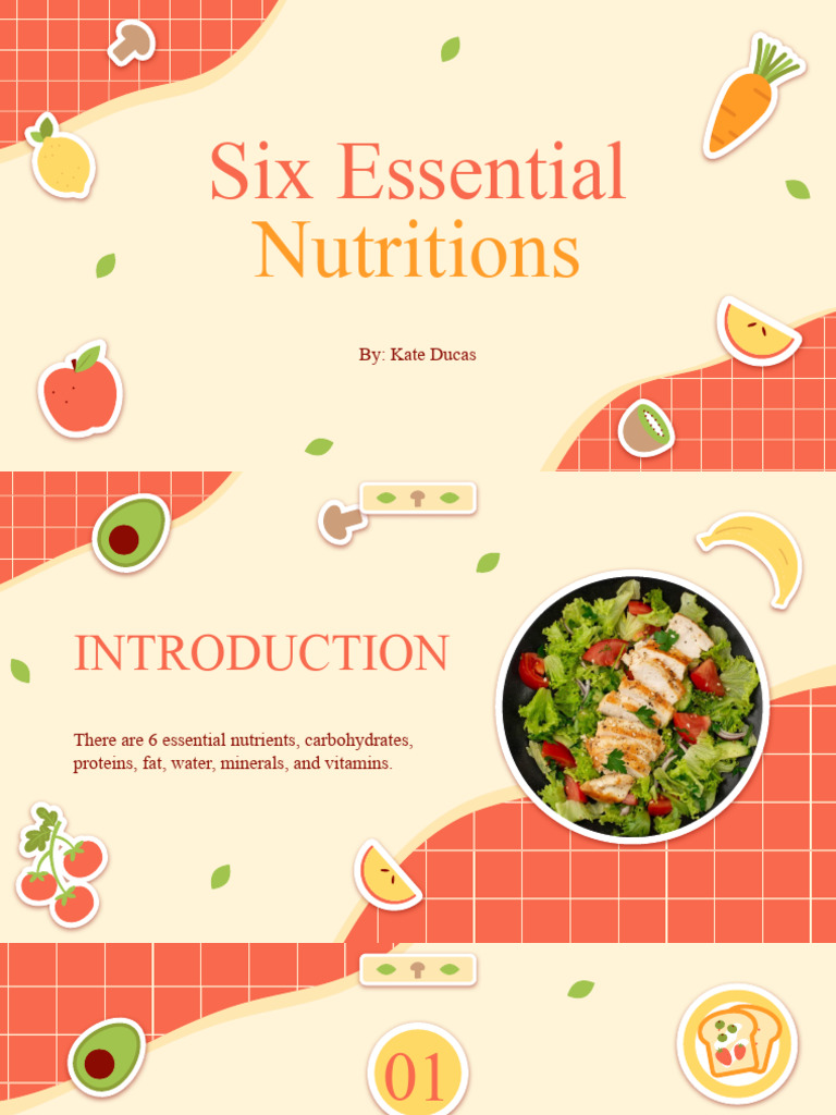Six Essential Nutrients Guide | PDF | Foods | Carbohydrates