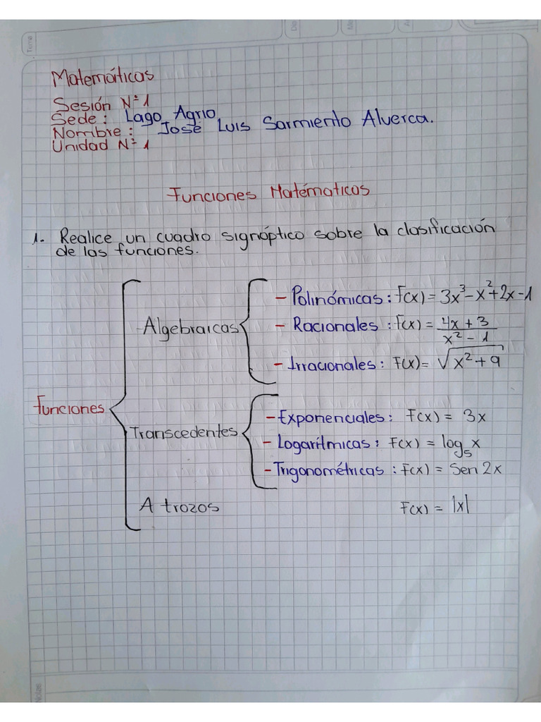 Función Matematica | PDF