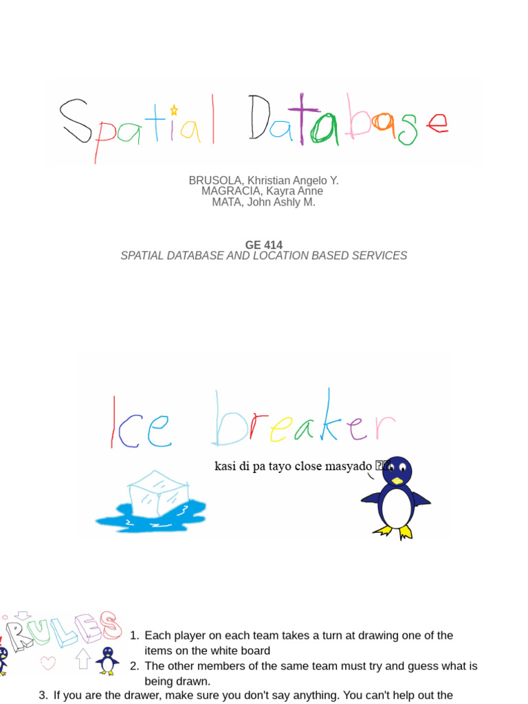Spatial Database Pdf Databases Map