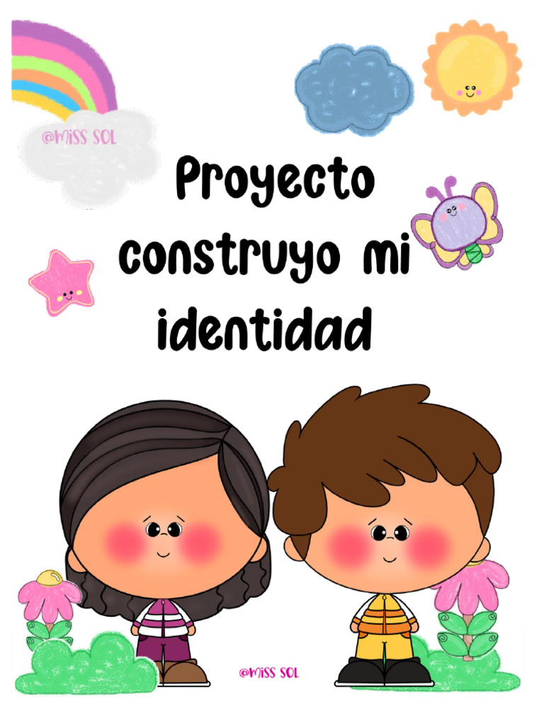 Proyecto: Construyendo mi identidad | PDF