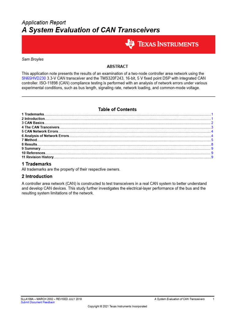 TEXAS CAN BUS Nodo | PDF | Microcontroller | Computer Hardware