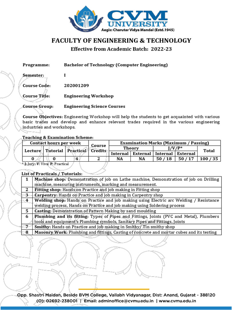 Engineering Workshop | PDF | Plumbing | Electrical Connector