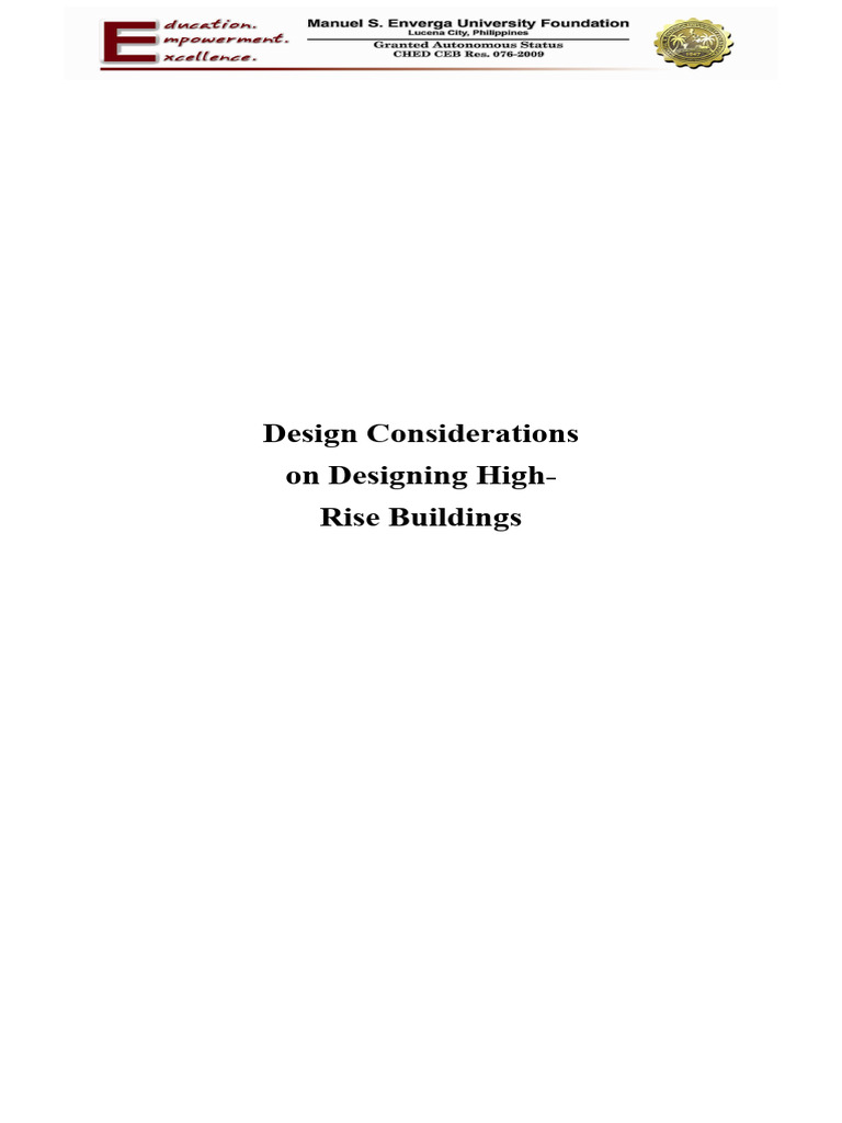 Design Considerations | PDF | Building | Zoning