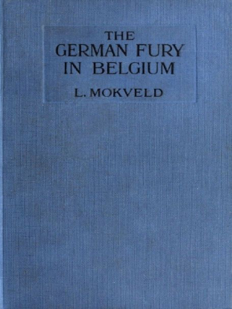 The German Fury in Belgium | PDF | Project Gutenberg